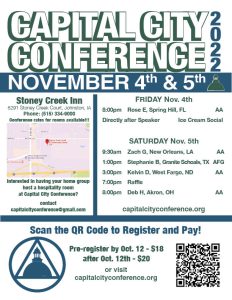 Flyer - Capital City Conference